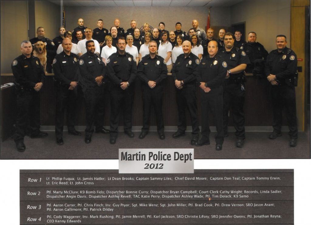 MPD Portraits - Martin Police Department